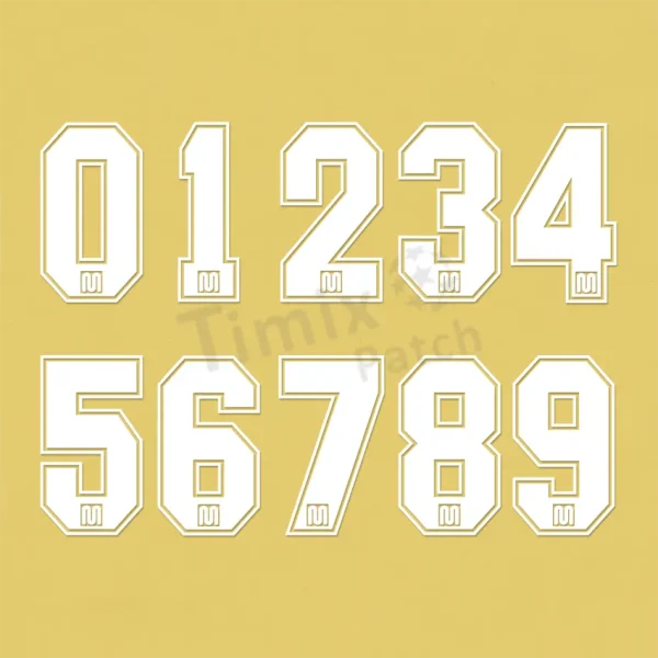 FC Barcelona 1990-92 Numbers Football Shirt Vinyl Printing - Timix ...